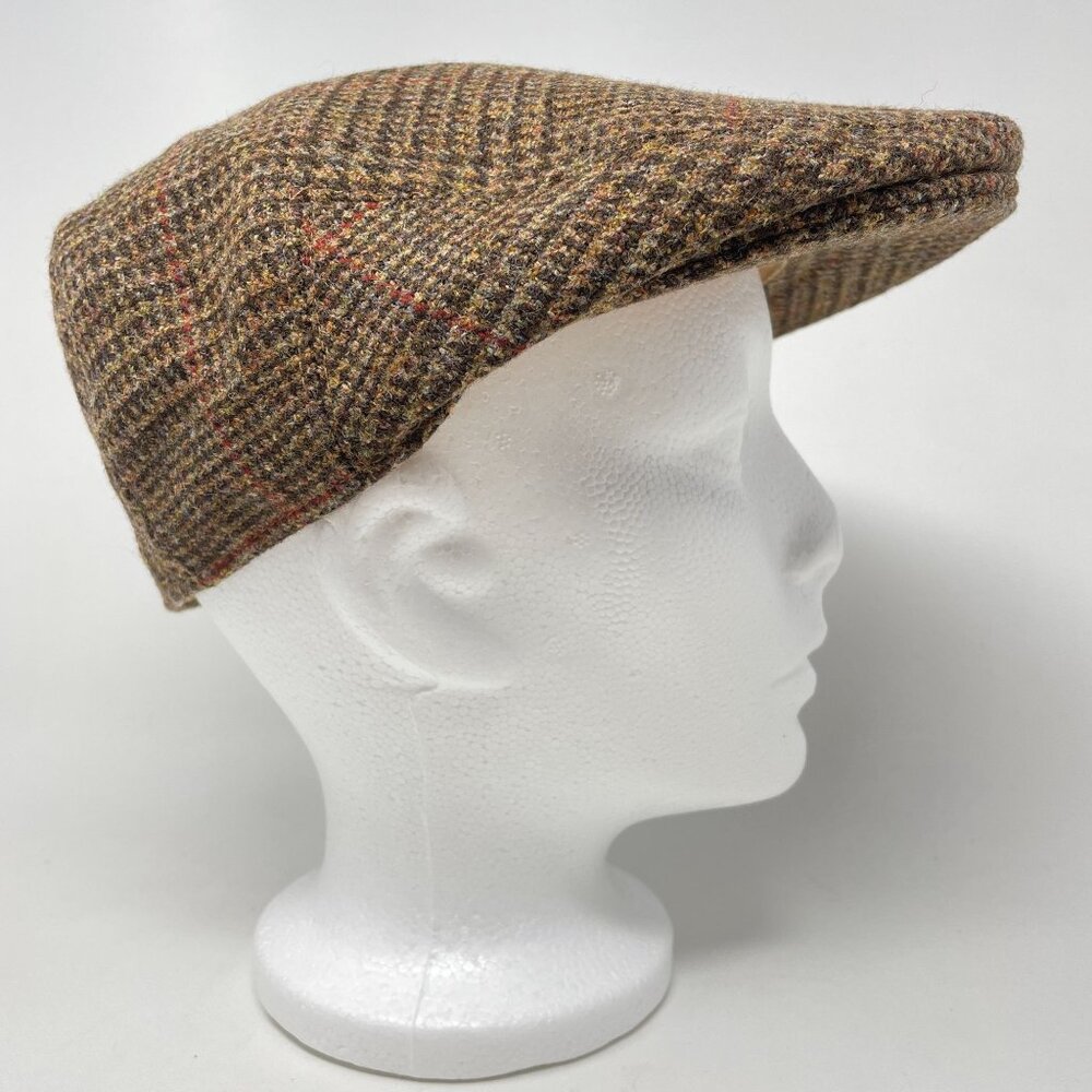 Orvis X Lawrence & Foster Tweed Flat Cap Newsboy Bake… - Gem